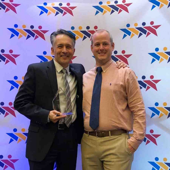 Steve Silva Honored with CCUA Professional of the Year Award